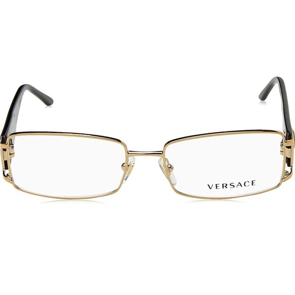 Versace | Accessories | New Versace Gold Clear Frame | Poshmark